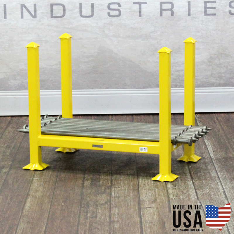 American Cart Tent Stake Storage Rack – 28″ Legs – Granite Online Store