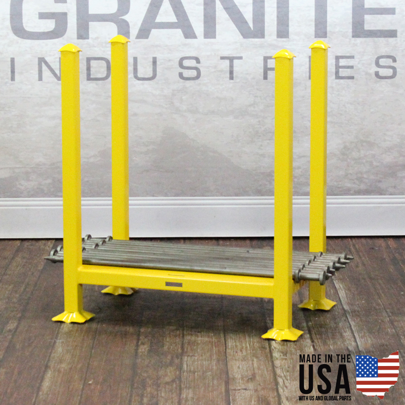 American Cart Tent Stake Storage Rack – 38″ Legs – Granite Online Store