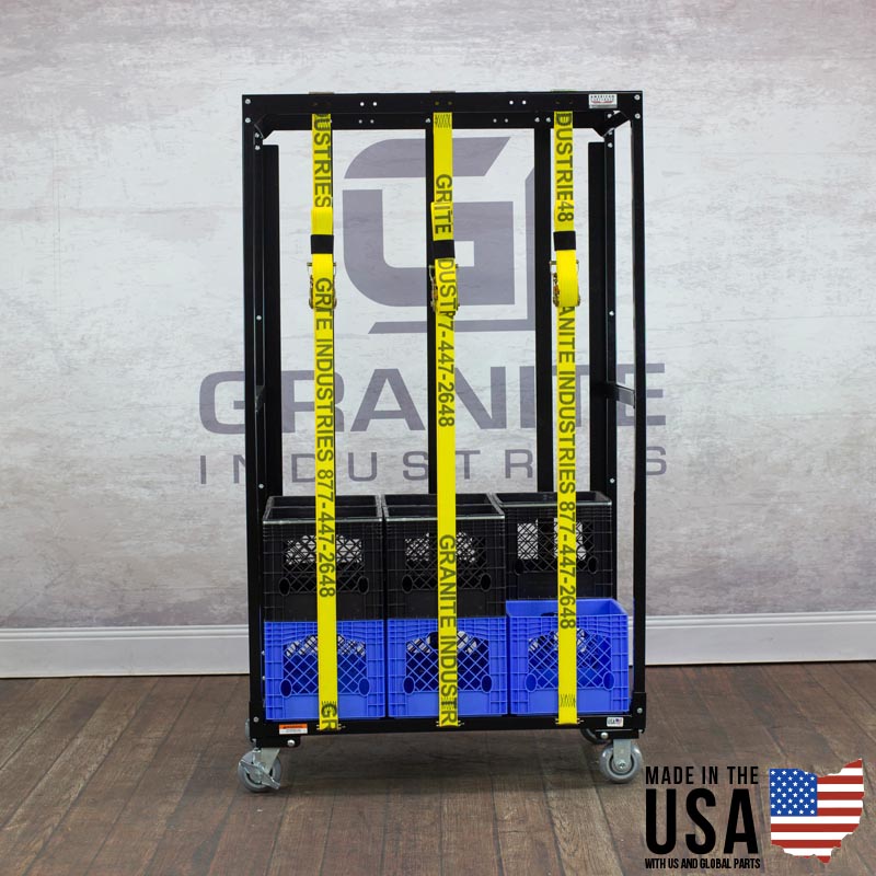 American Cart Milk Crate Storage Rack – Granite Online Store