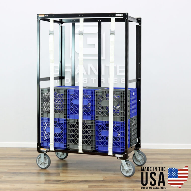 American Cart Oversize Milk Crate Storage Rack – Granite Online Store