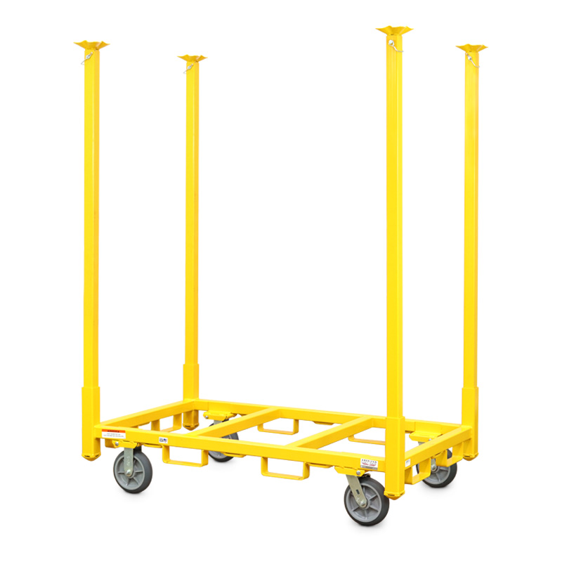 American Cart Warehouse Rack with 72 in legs and 8 in casters – Granite ...