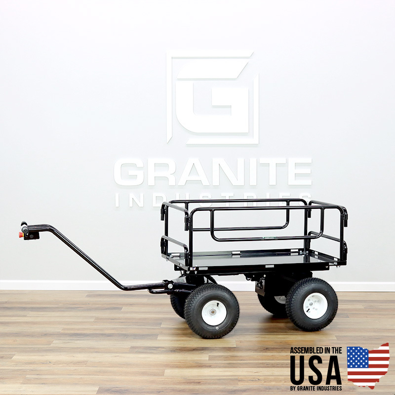 Overland Electric Power Easy Wagon – 12 Cu. Ft. Hopper – Granite Online ...