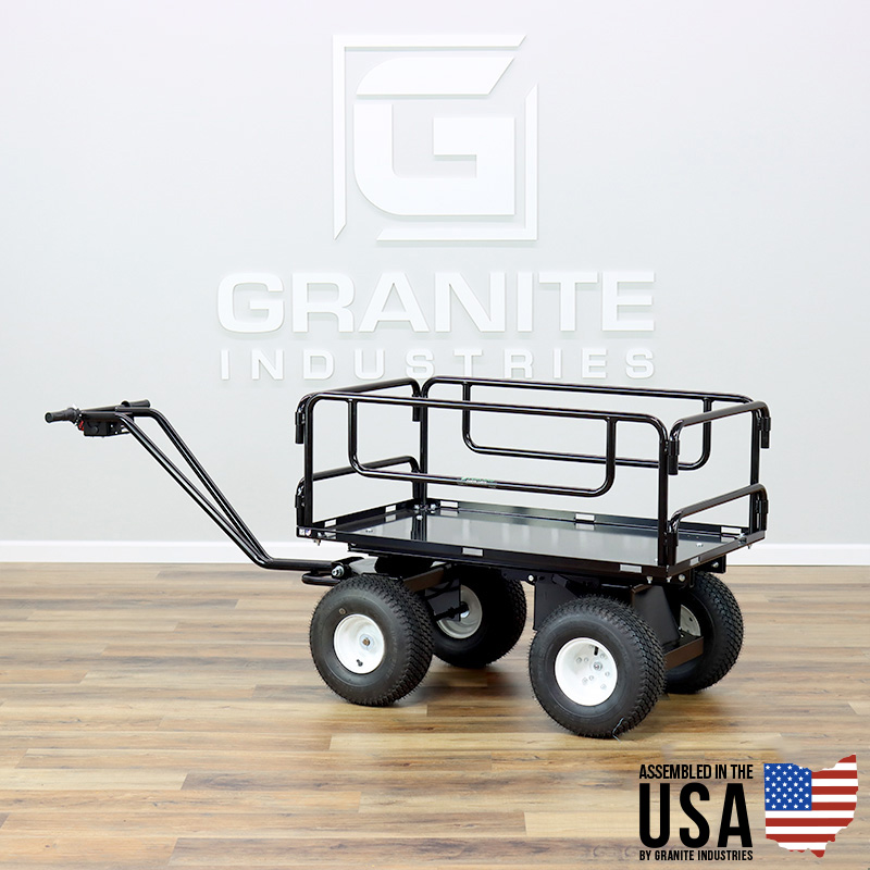 Overland Electric Power Easy Wagon – 12 Cu. Ft. Hopper – Granite Online ...