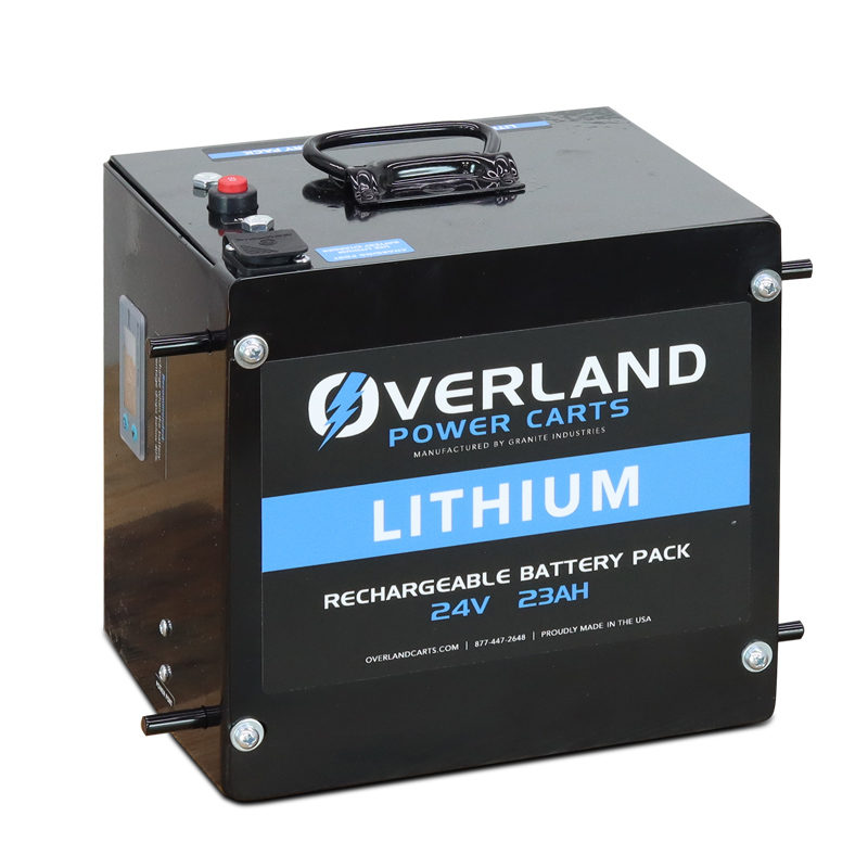Overland 24V 20/23AH Lithium Battery Pack – Granite Online Store