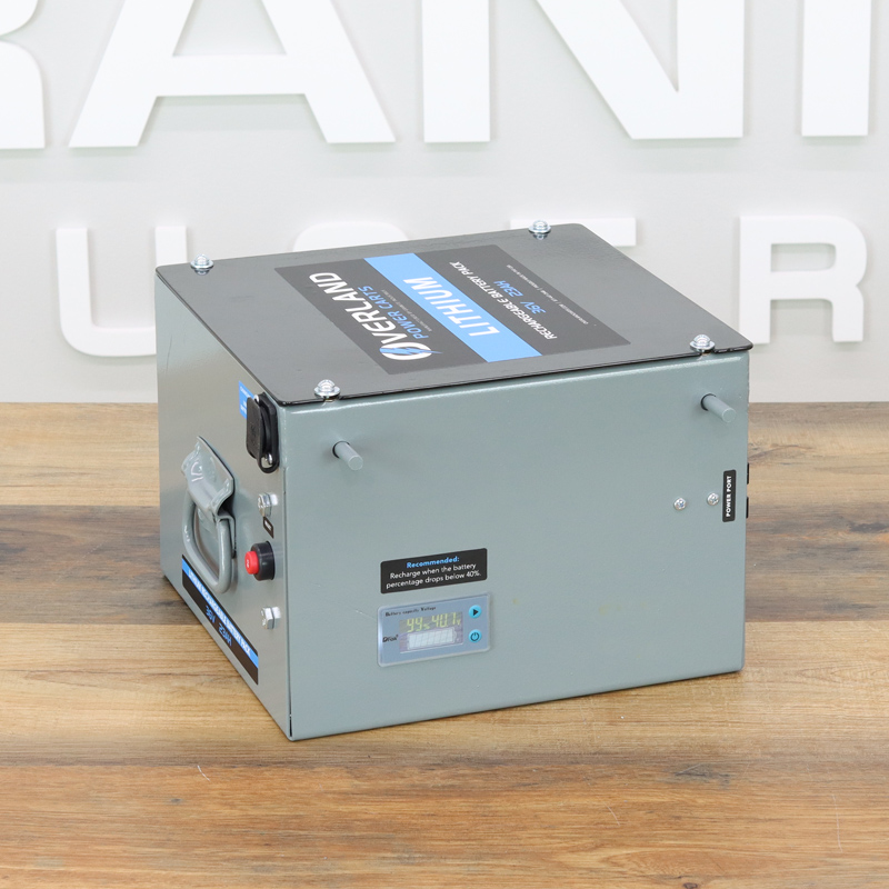 Overland 36V 20/23A Lithium Battery Pack with 80A Breaker – Granite ...