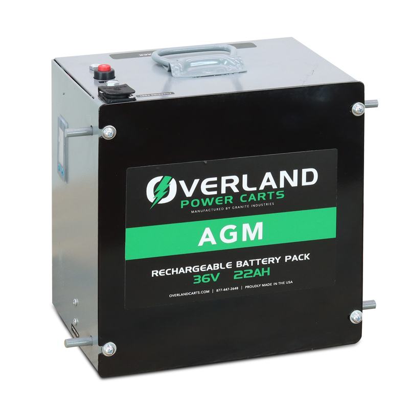36v 24a Agm Battery Pack With 80a Breaker