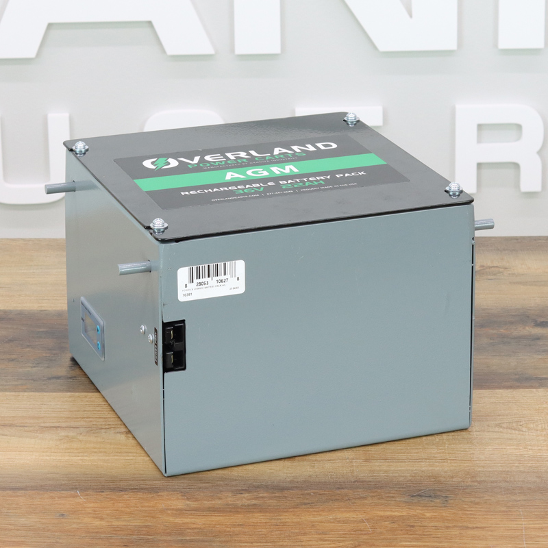 Overland 36V 24A AGM Battery Pack with 80A Breaker – Granite Online Store