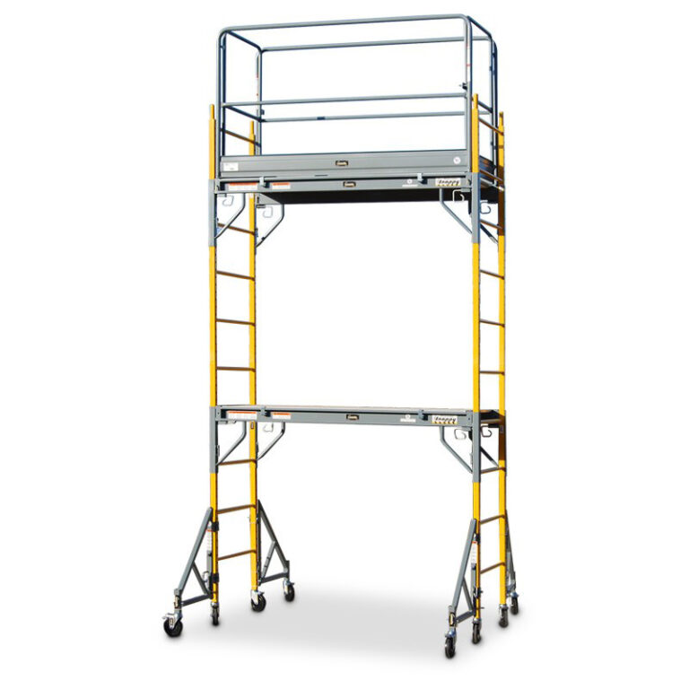 Granite Snappy SP-6D Scaffold – Double Unit with Guardrail & Outriggers ...