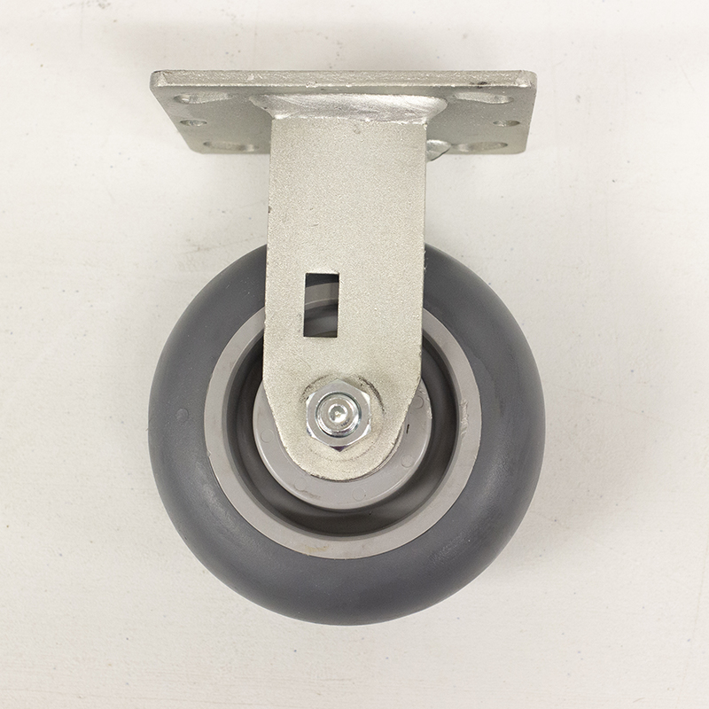 5 in Plastic Hub Thermo Tread Fixed Caster – Granite Online Store