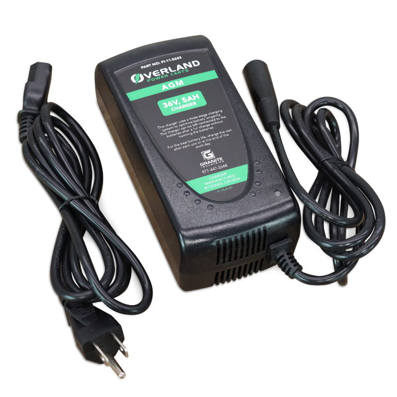 Overland 36V 5A AGM Charger – Granite Online Store