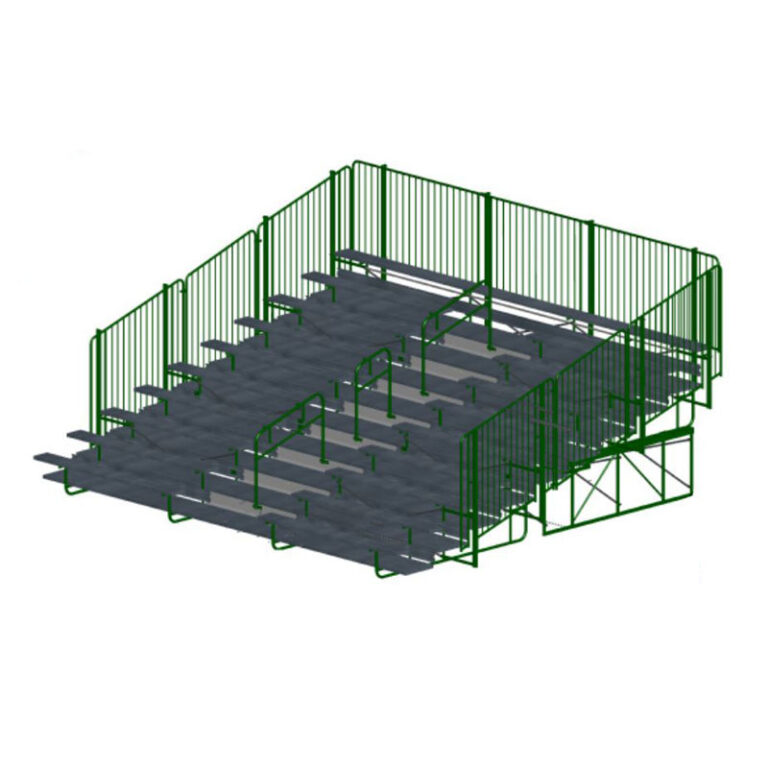 Signature Series Deluxe Bleacher Package – 10 Rows, 27 ft – Granite ...